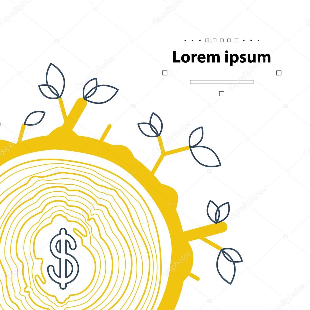 Bank deposit. Interest rates. Stock Vector Image by ©Stmool #78191820