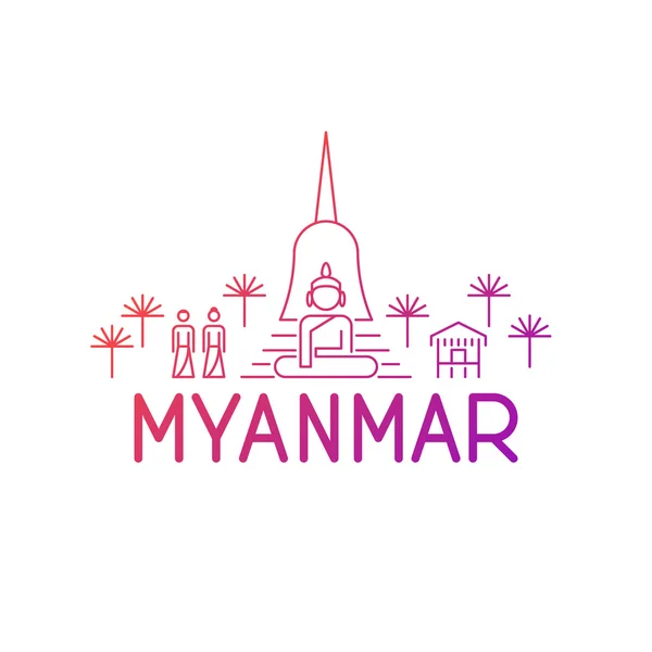 Myanmar logo Vector Art Stock Images | Depositphotos
