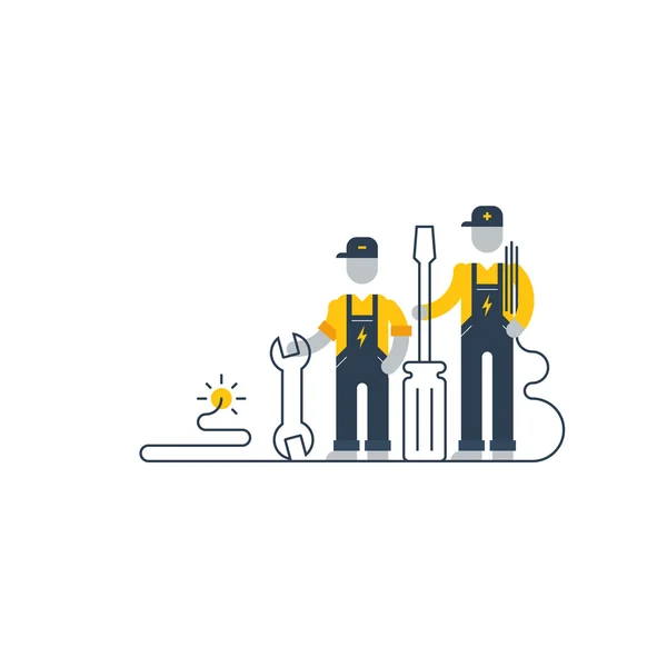 182 Electrical works Vector Images | Depositphotos