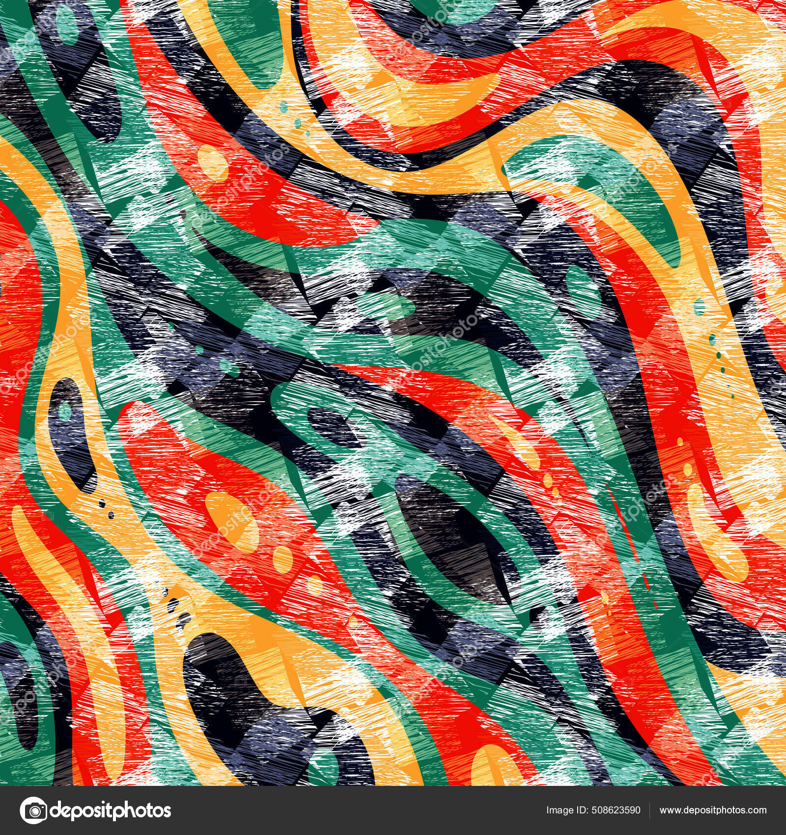 Textile Print Patterns Modern Mixed Designs — Stock Photo © nag_pur_75 ...