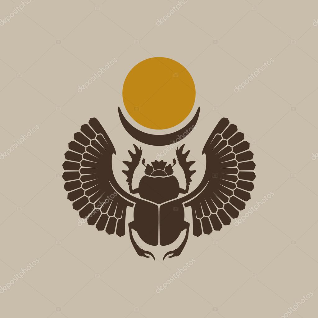 Egyptian Scarab Vector