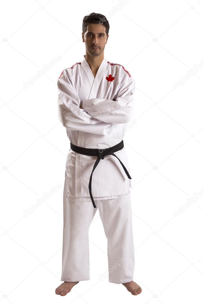 Canadian judo fighter Stock Photo by ©Paulovilela 100257036