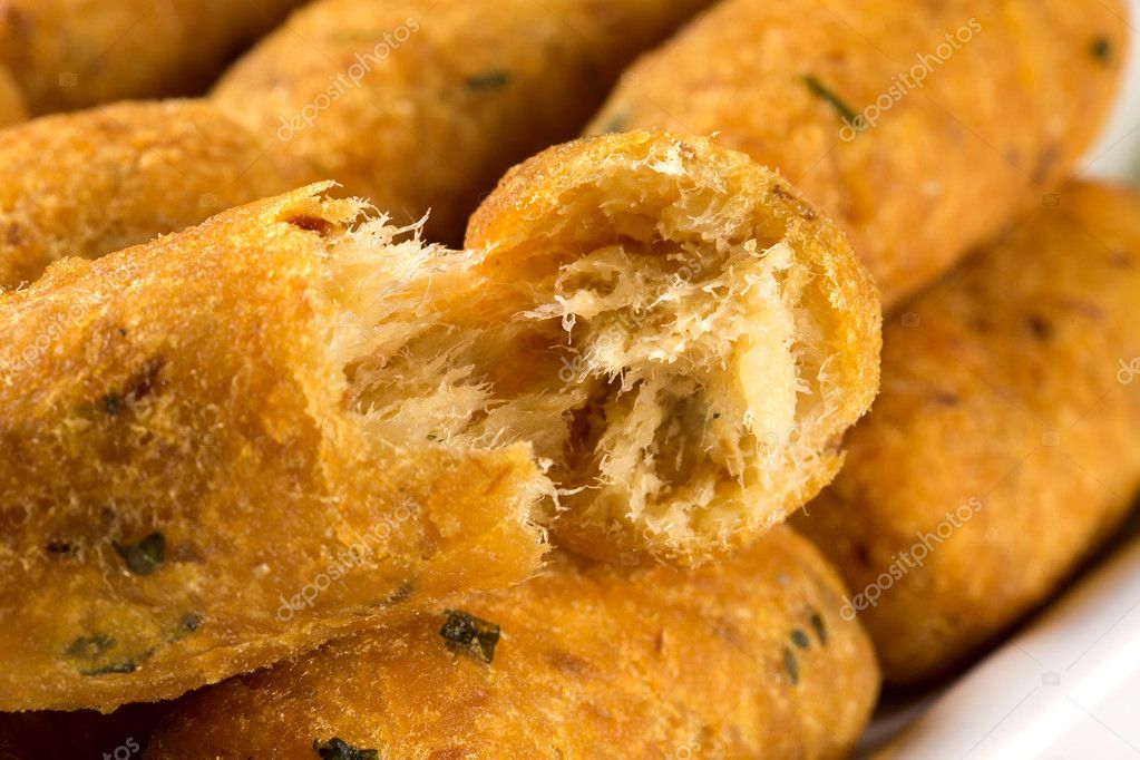 Salt cod fritters. Stock Photo by ©Paulovilela 107146874
