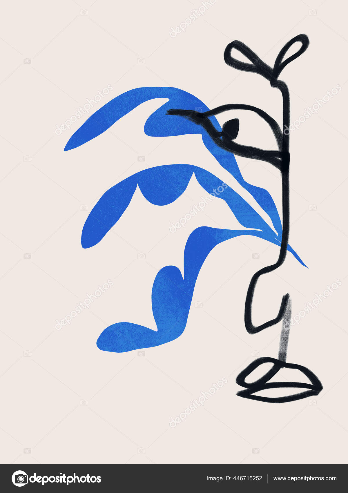 Henri Matisse Vegetable Collage