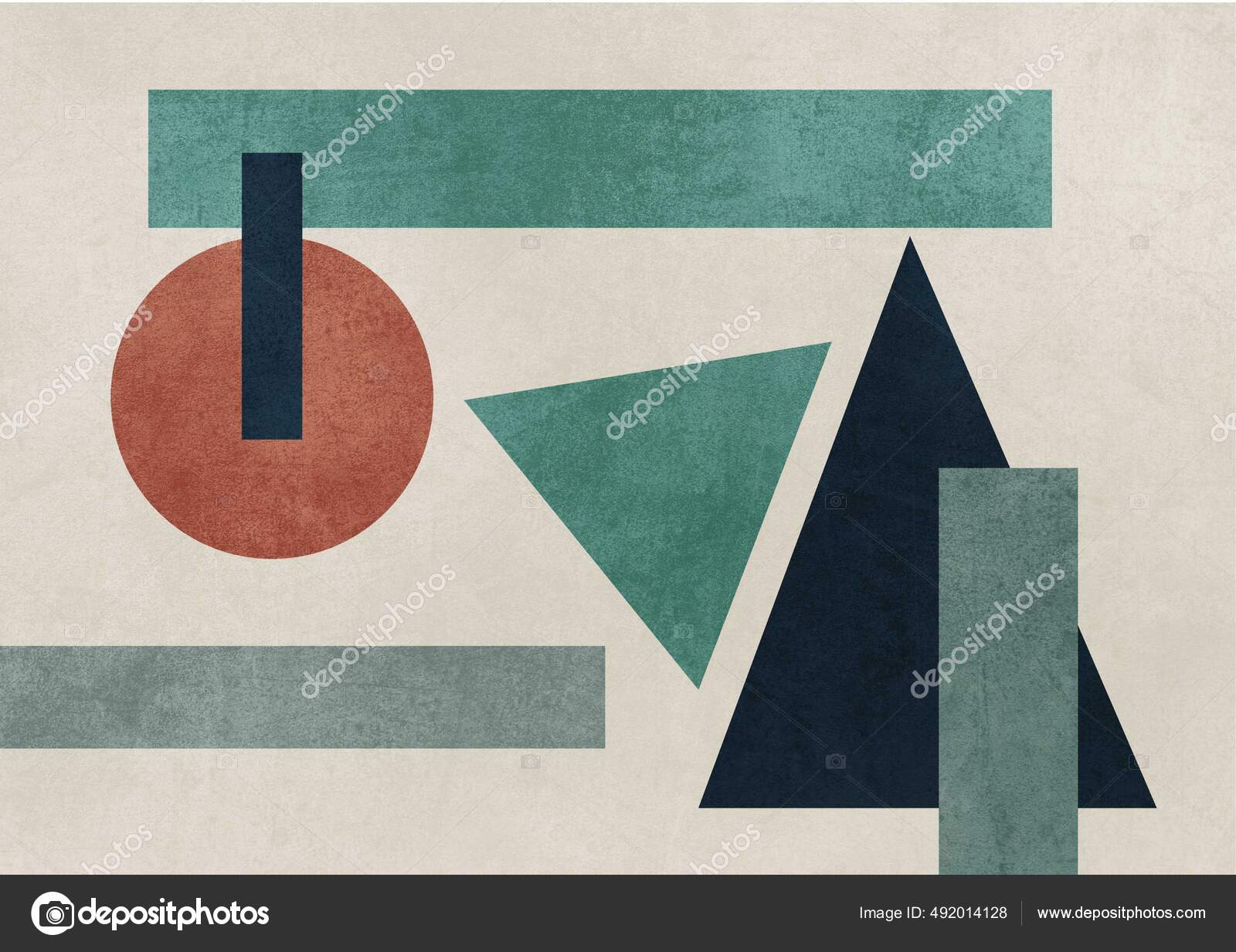 Geometrical Designs In Rectangle