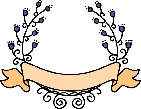 Calligraphy floral frames — Stock Vector © whitebarbie #71606001