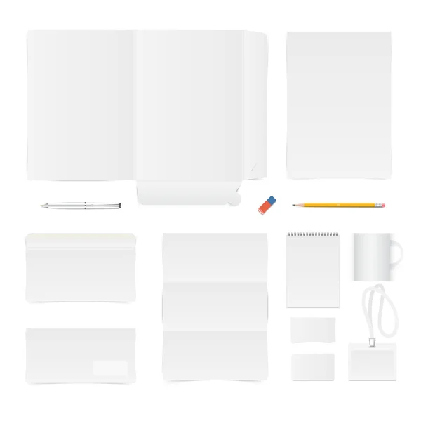 Blank Business Corporate Templates — Stock Vector © JMcreation #20219061