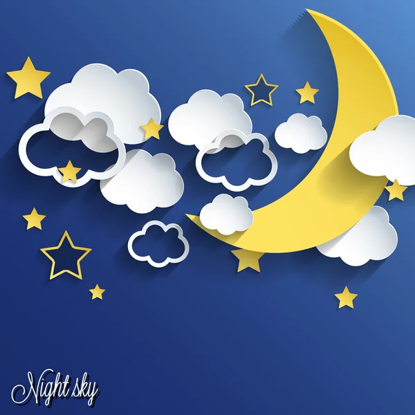 1,566 Night stickers Vector Images | Depositphotos