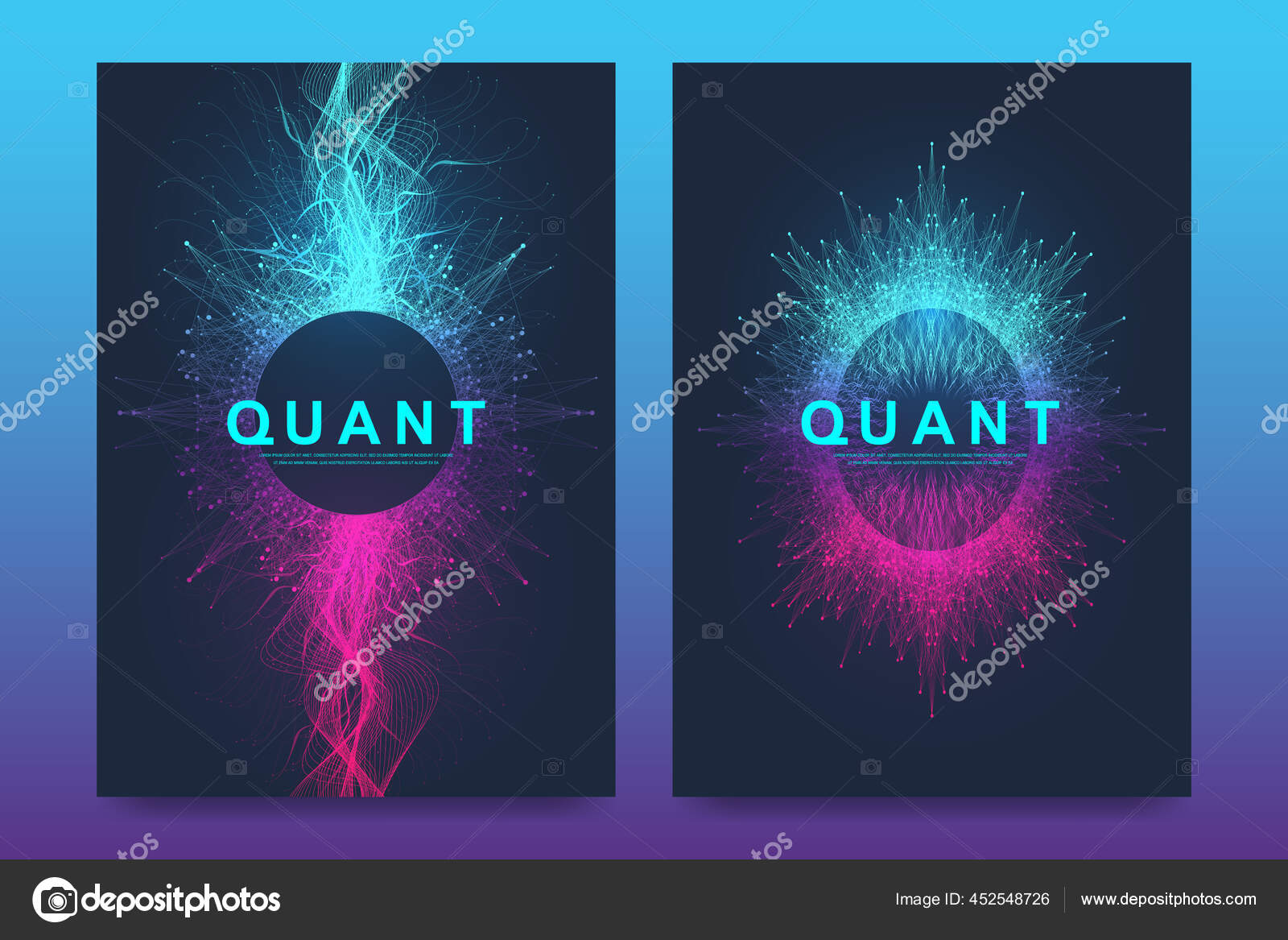 Modern vector template for brochure, leaflet, flyer, cover, banner ...