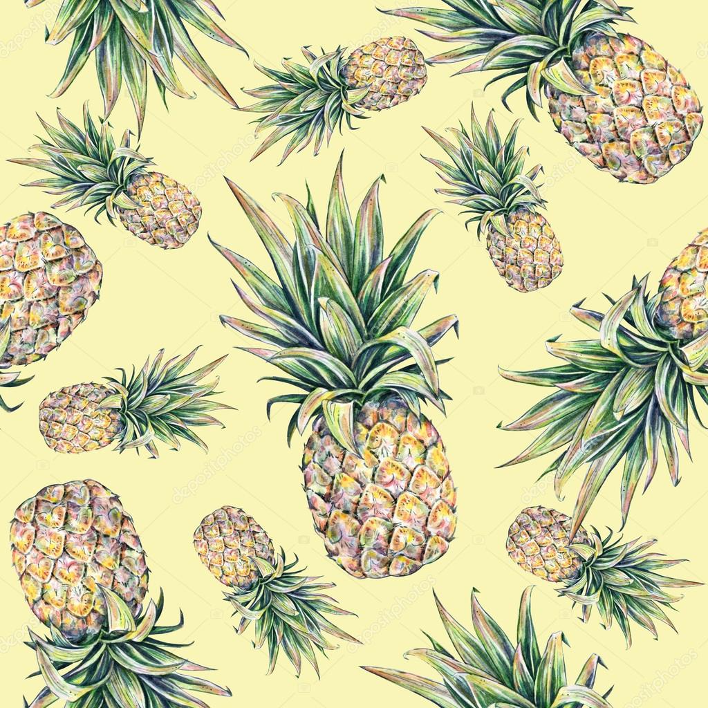 Ananas Muster Hintergrund Tumblr