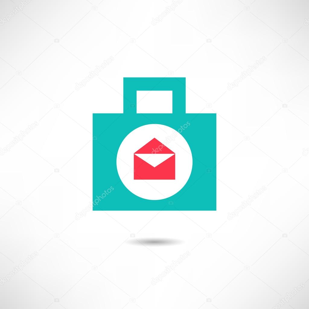 Mail simple icon Stock Vector by ©Alexandrovskyi 65111743