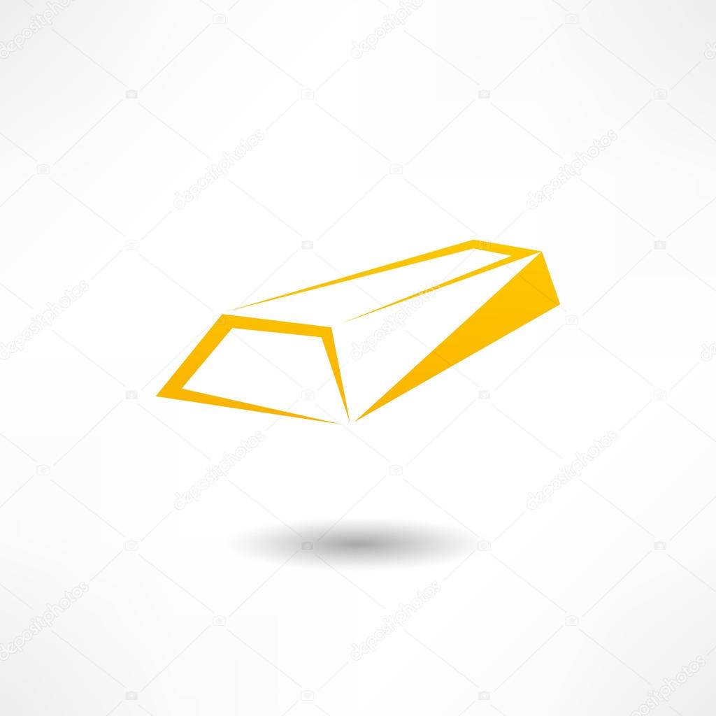 Gold bullion icon Stock Vector Image by ©Alexandrovskyi #65113567