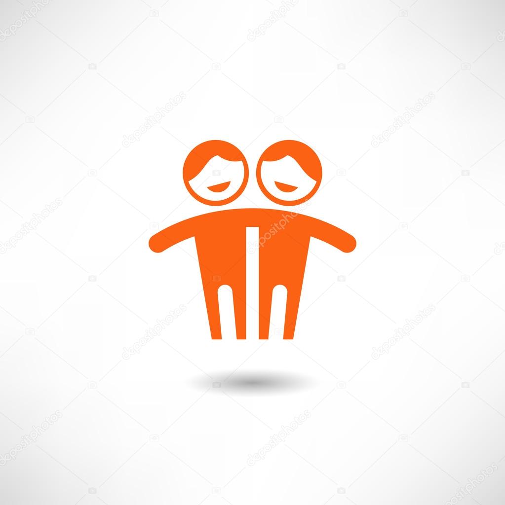 Couple Embrace icon Stock Vector Image by ©Alexandrovskyi #69637569