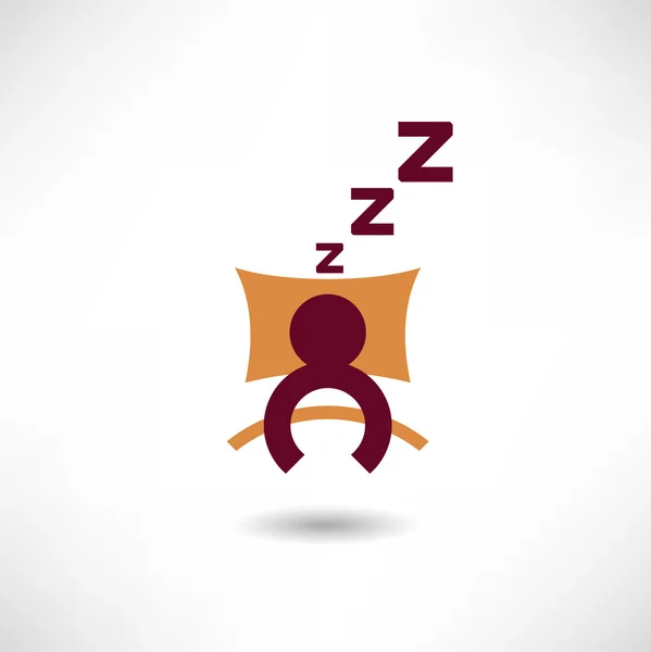 Sleeper icon illustration Vector Art Stock Images | Depositphotos
