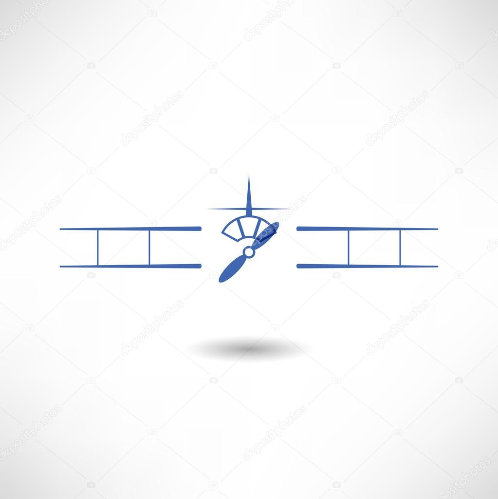 Propeller aircraft icon Stock Vector Image by ©Alexandrovskyi #86550632