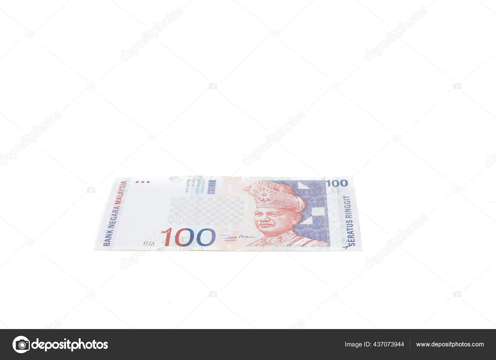 Malaysia Currency Myr Stack Ringgit Malaysia Bank Note Hundred Ringgit ...