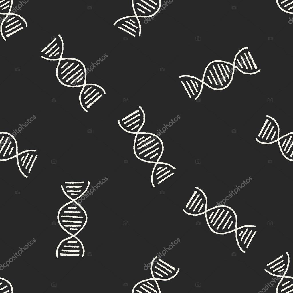 Doodle Gene seamless pattern background Stock Vector Image by ©hchjjl ...