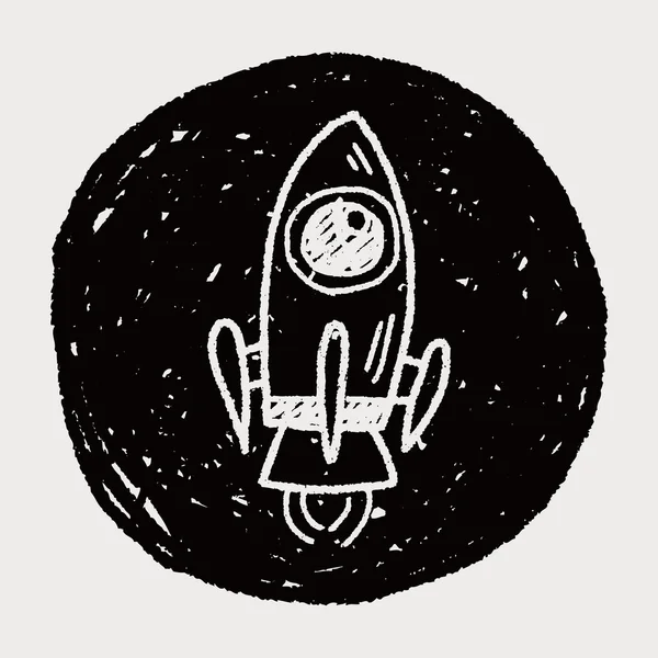 Doodle Spaceship Stock Vector by ©hchjjl 67960805