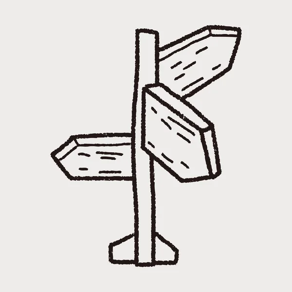 10,670,036 Sign post doodle Vector Images | Depositphotos