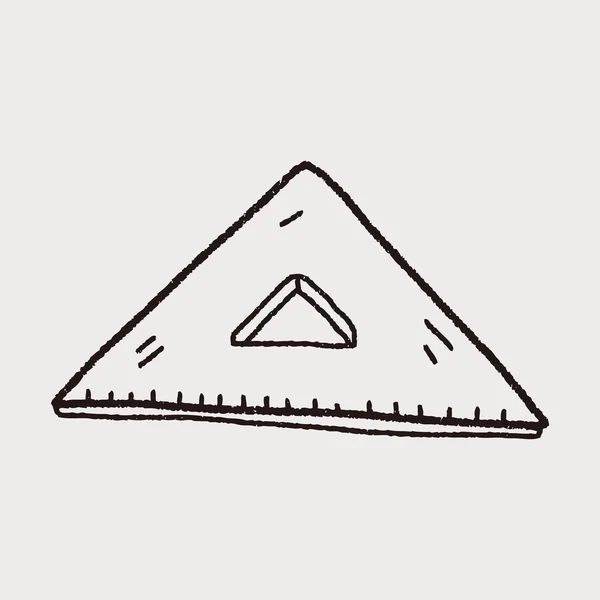 Doodle triangel linjal Stock Photos, Royalty Free Doodle triangel ...