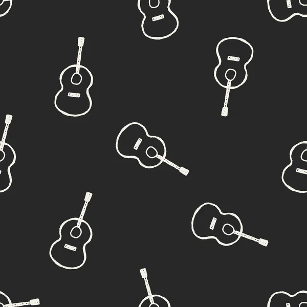 Doodle Guitar seamless pattern background Stock Vector by ©hchjjl 68221703