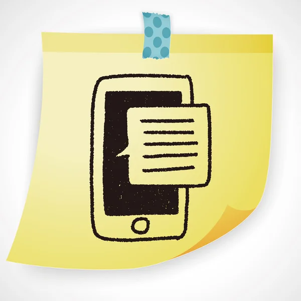 Iphone doodle Vector Art Stock Images | Depositphotos