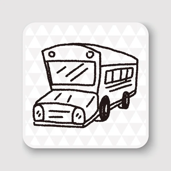 Schoolbus schets pictogram Stock-vektorer, royaltyfrie Schoolbus schets ...