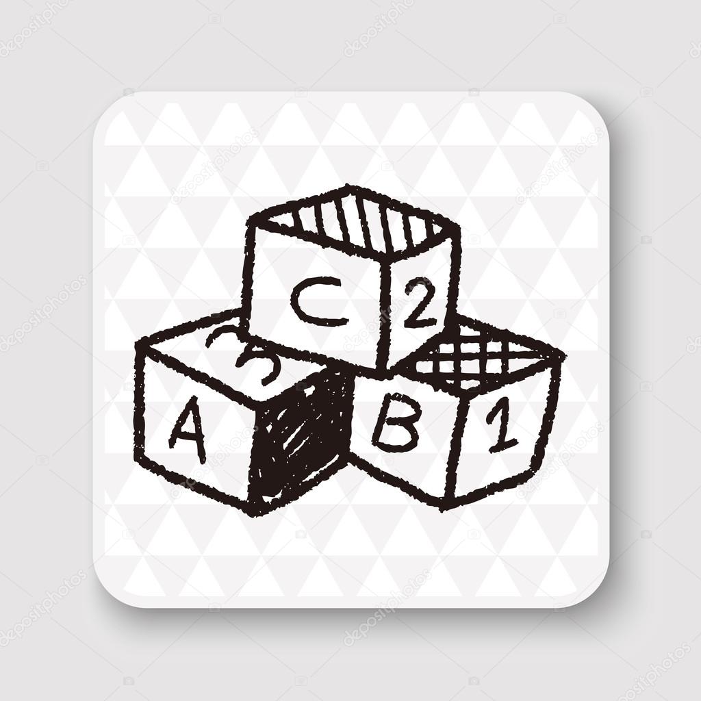 Building Blocks Clipart Black And White