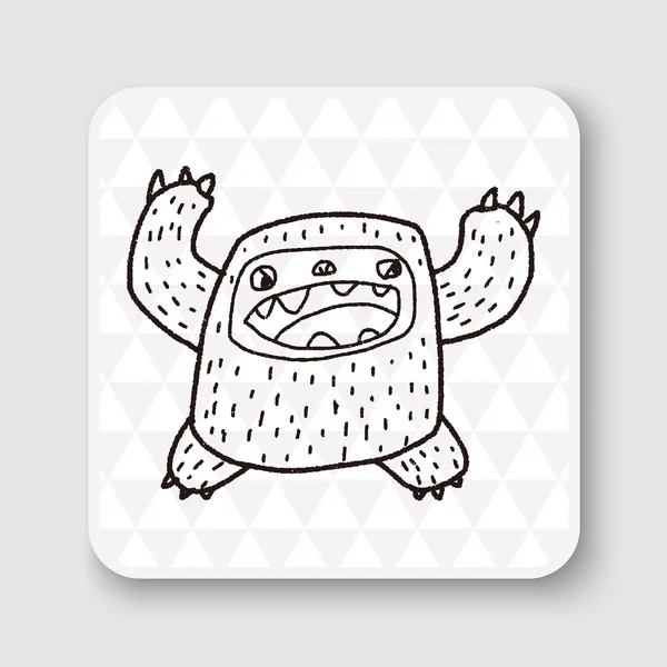 100,000 Monster line art Vector Images | Depositphotos