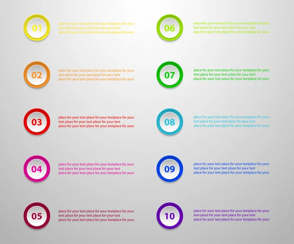 20,908,917 Infografia bullet Vector Images | Depositphotos