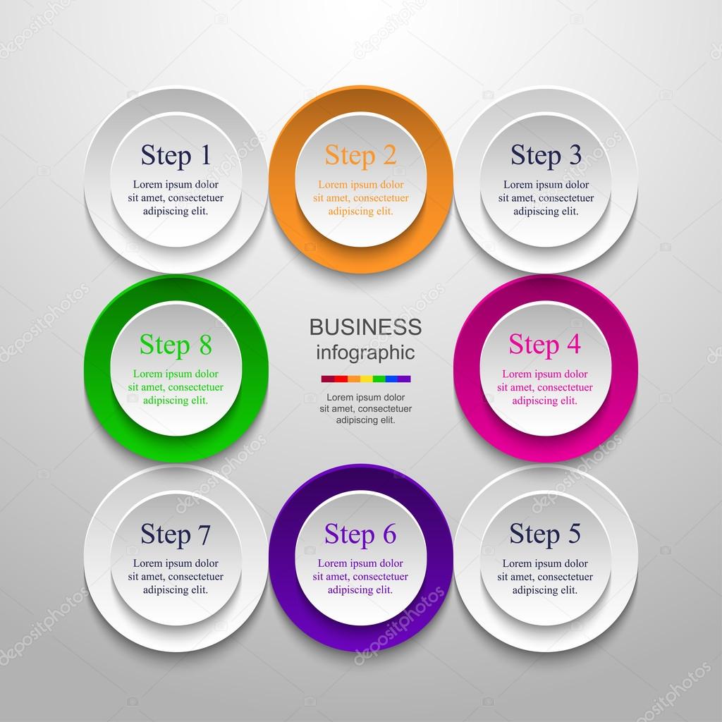 Timeline vector template Stock Vector by ©Rose-Mary 116618298