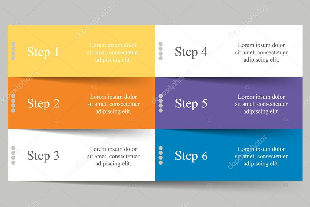 Vector lines arrows infographic. Stock Vector Image by ©Rose-Mary #78126988