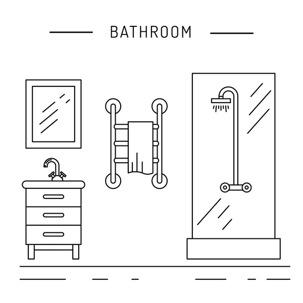 10,090 Shower room Vector Images | Depositphotos
