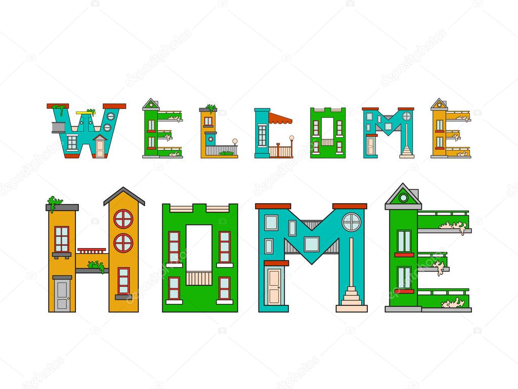 Illustration house letter alphabet Stock Vector Image by ©shopplaywood ...