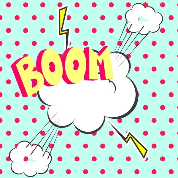 Comic book boom Vector Art Stock Images | Depositphotos