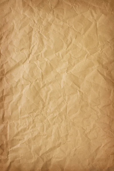 Crumpled Brown Paper Texture