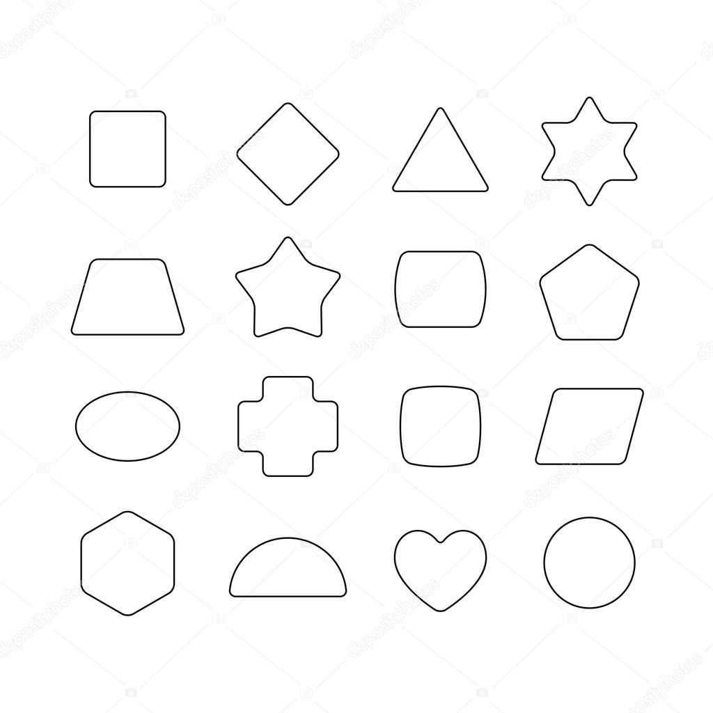 Rounded Triangle Outline
