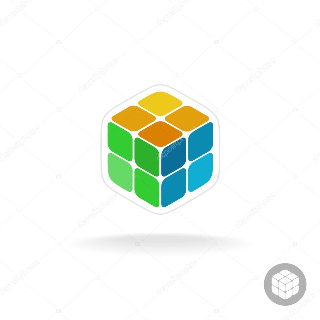 Abstract cube box logo Stock Vector Image by ©Kilroy #69635335