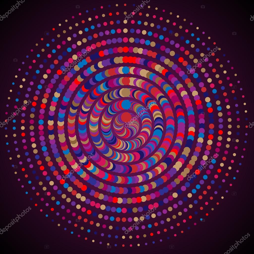 Round particles background Stock Vector by ©Kilroy 69716317