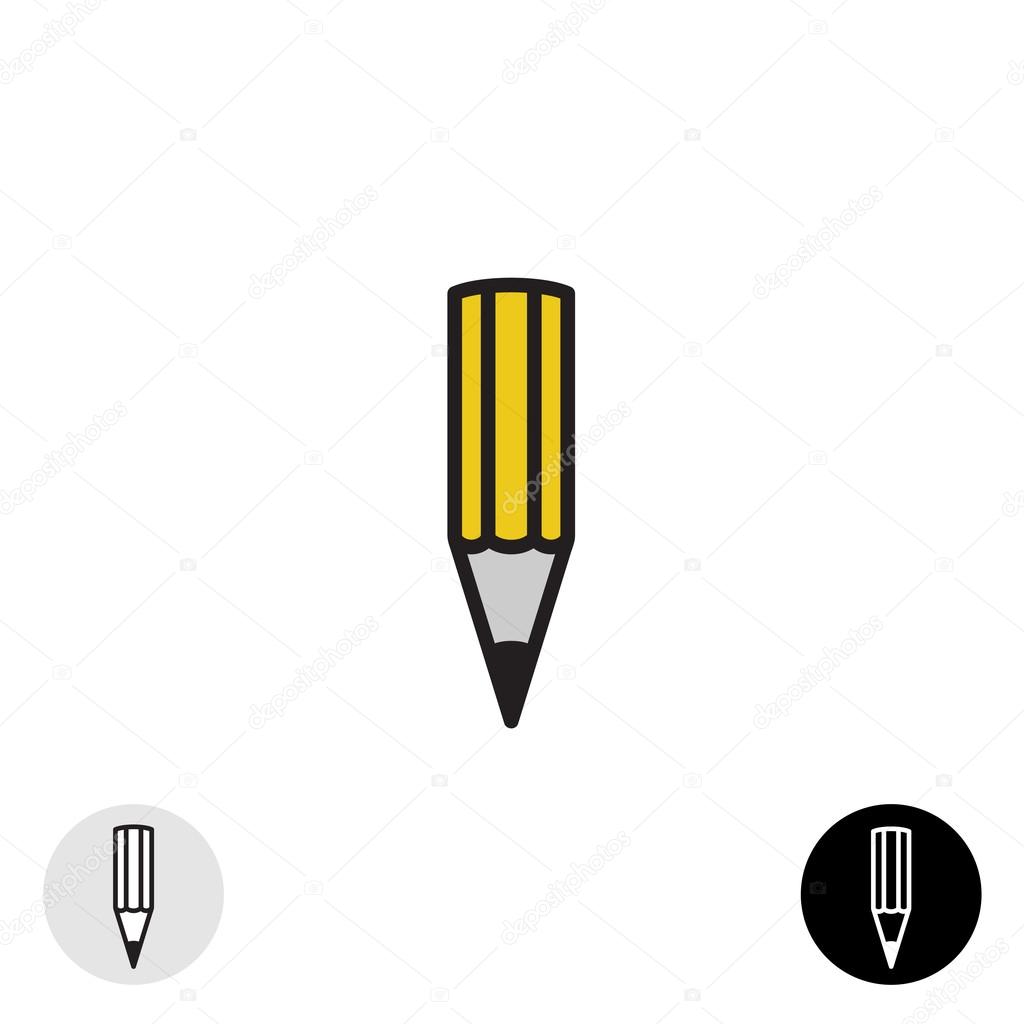 Simple pencil icon. Stock Vector by ©Kilroy 86816992