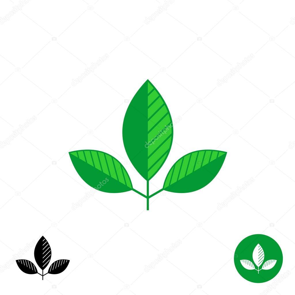 Simple natural logo Stock Vector Image by ©Kilroy #86817112