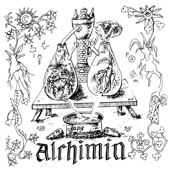 Alchemy recipes Vector Art Stock Images | Depositphotos