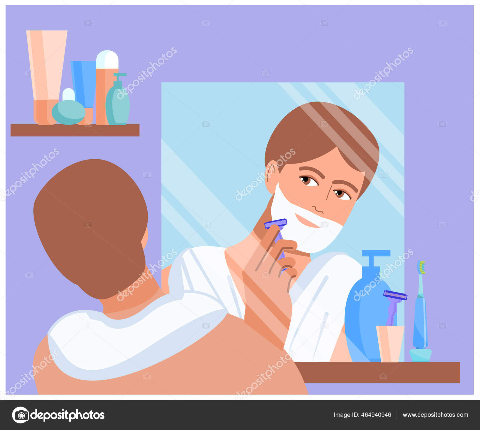 Afeitarse Clipart