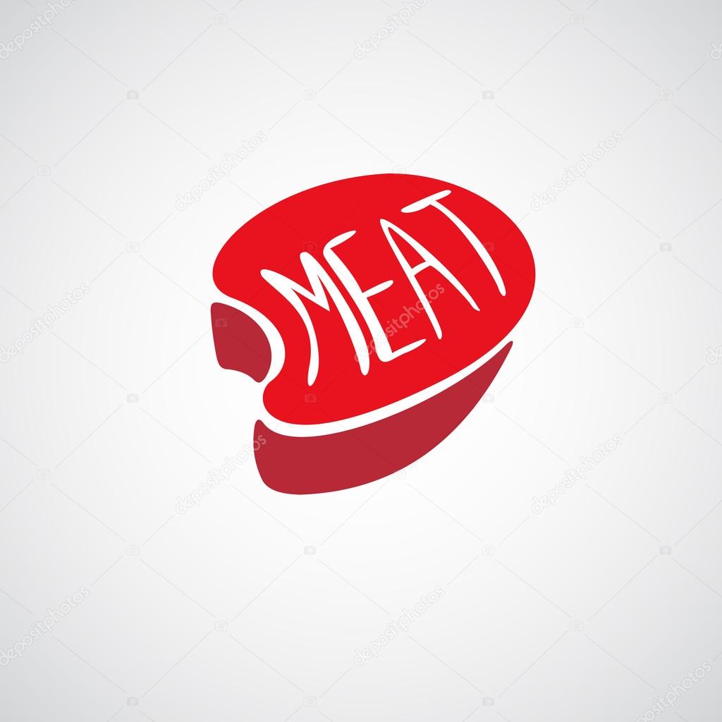 Meat logo design icon Stock Vector Image by ©alejik #71423969