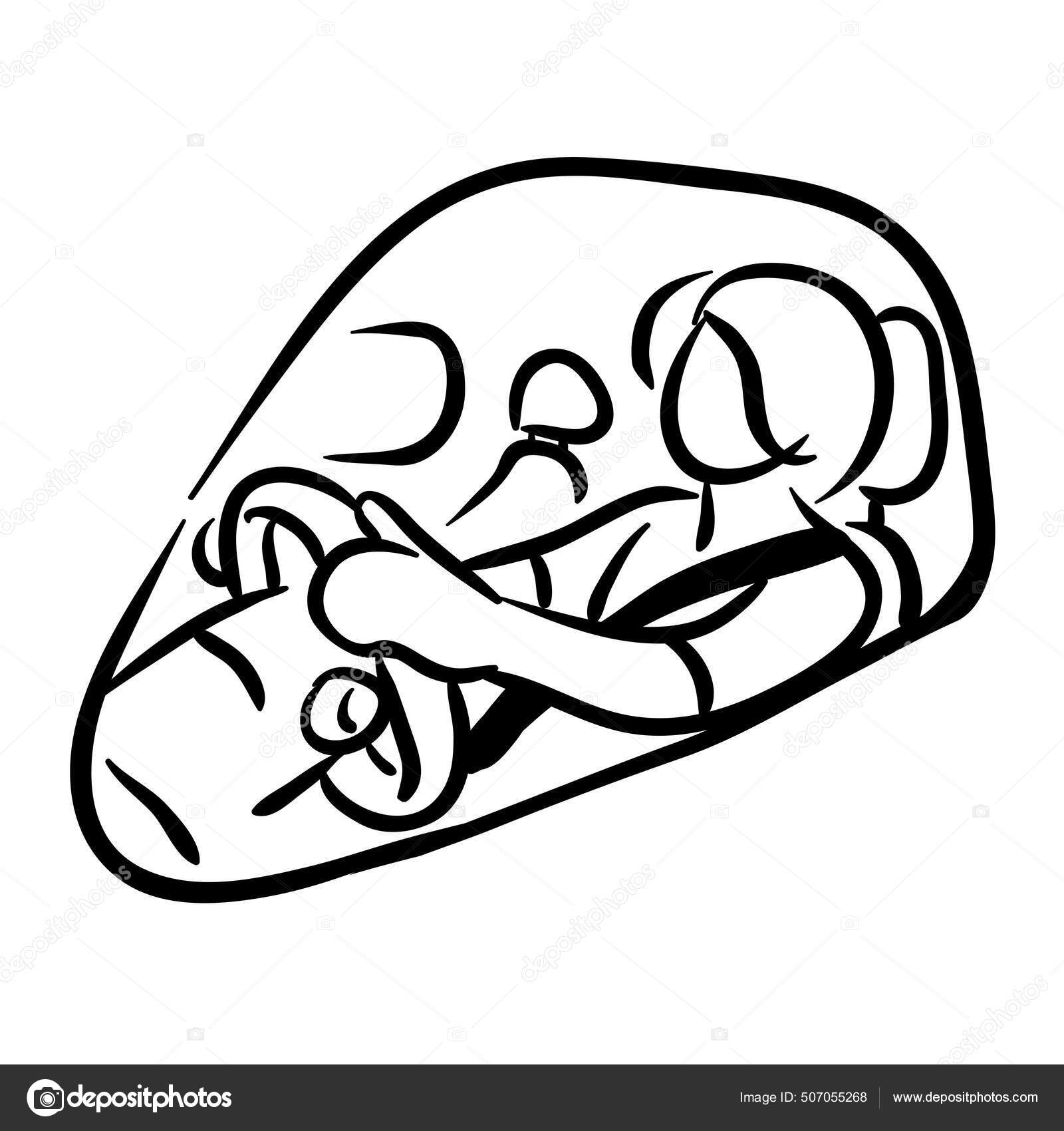 Woman Driver Line Art Stock Vector Image by ©CarrotStudios #507055268