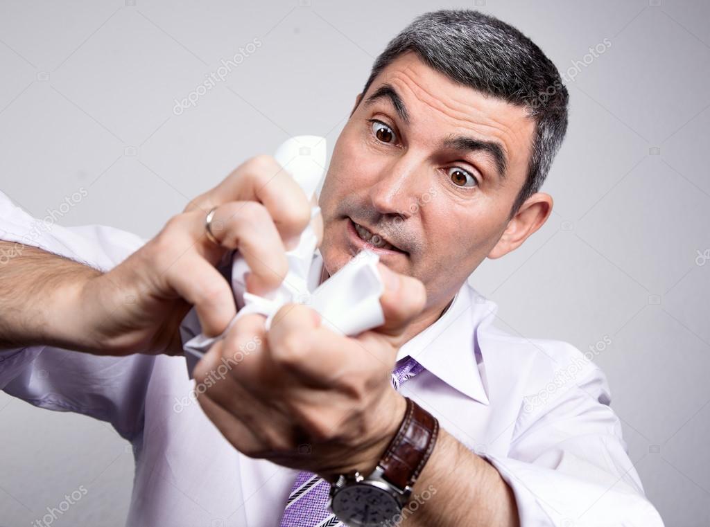 Angry businessman,adult, afraid, aggressive, anger, anxiety, astonished ...