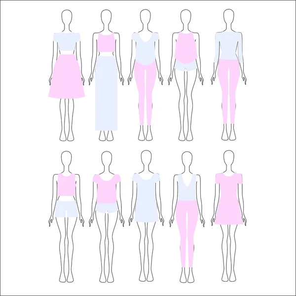 100,000 Clothing size charts Vector Images | Depositphotos