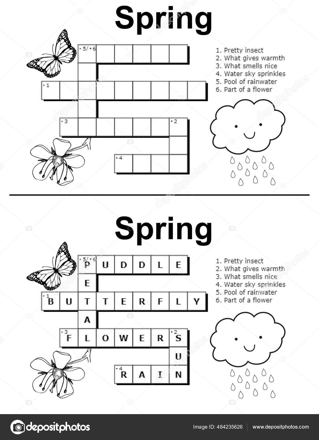 Word Search Activity Book Page — Stock Photo © Mary's Designs #484235626