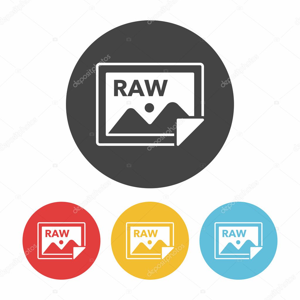 Camera raw icon vector illustration vector illustration Stock Vector by ...