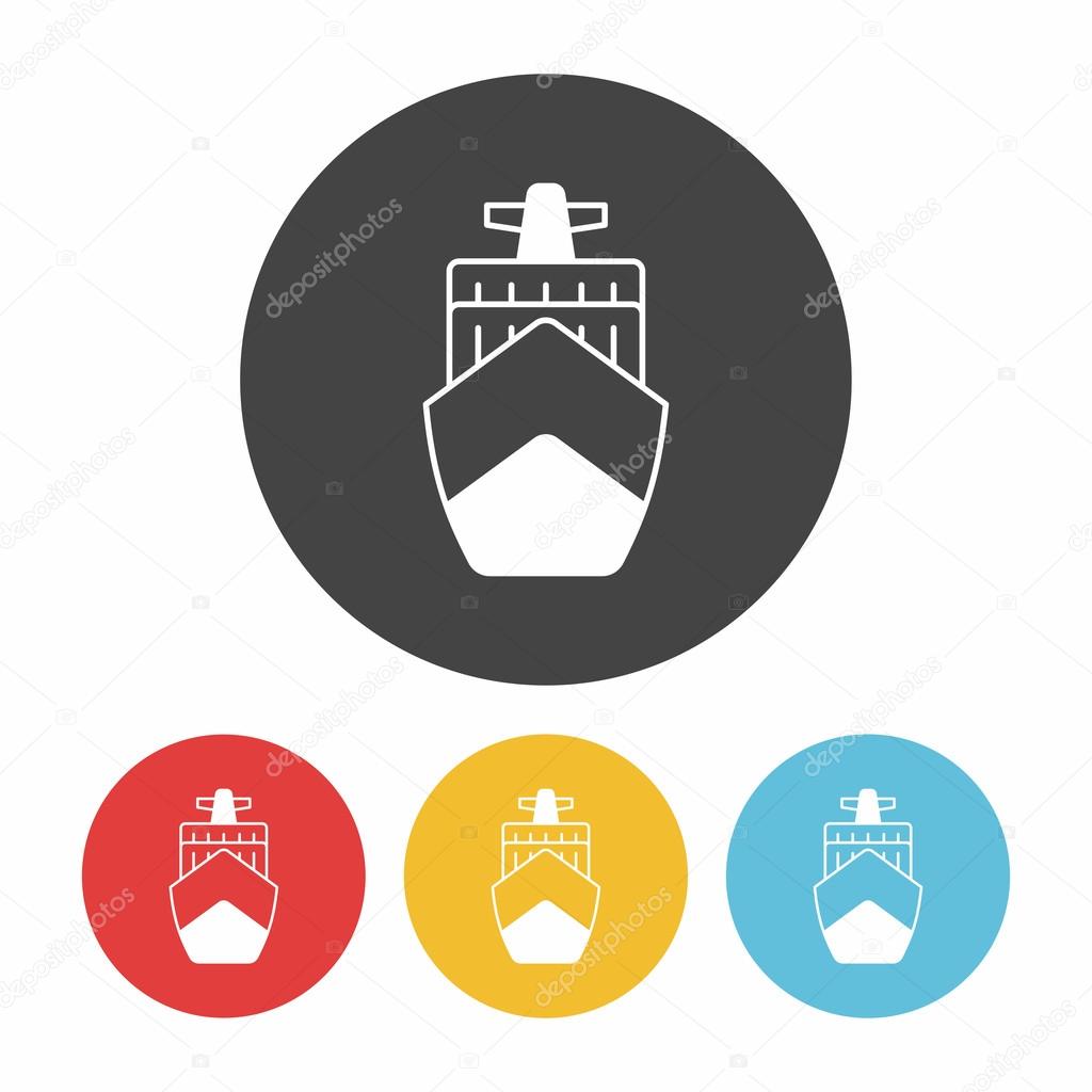 Logistics ship icon vector illustration Stock Vector by ©vectorchef ...